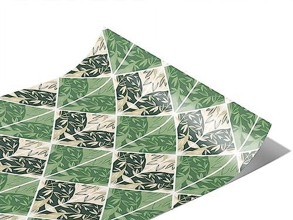 Rwraps Floral Tile Hellebores Matte Vinyl Film Wrap 59in x 19ft Vinyl ...