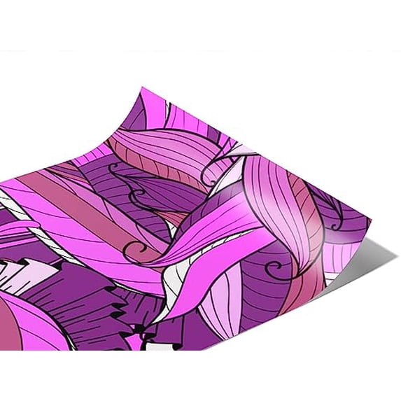 Rwraps Geometric Floral Lady SIF Gloss Vinyl Film Wrap 59in x 21ft ...