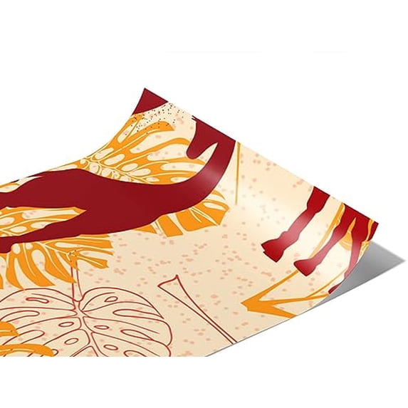 Rwraps Giraffe Summer Loving Gloss Vinyl Film Wrap 59in x 8ft Vinyl ...