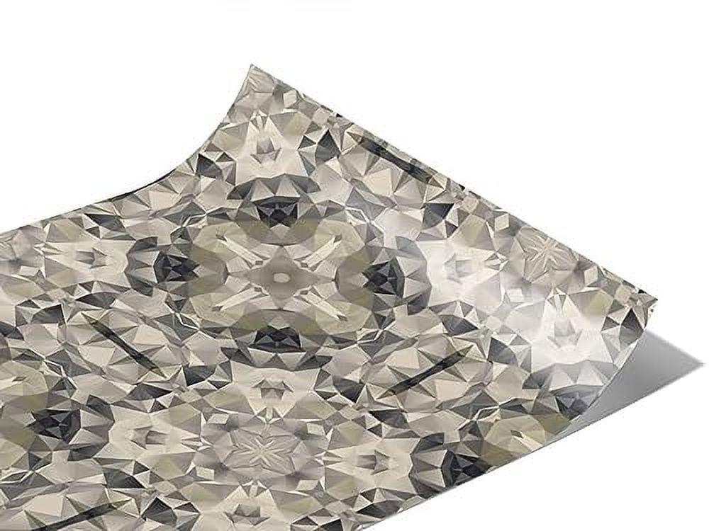 Rwraps Glass Tile Black Heart Matte Vinyl Film Wrap 59in x 9ft Vinyl ...