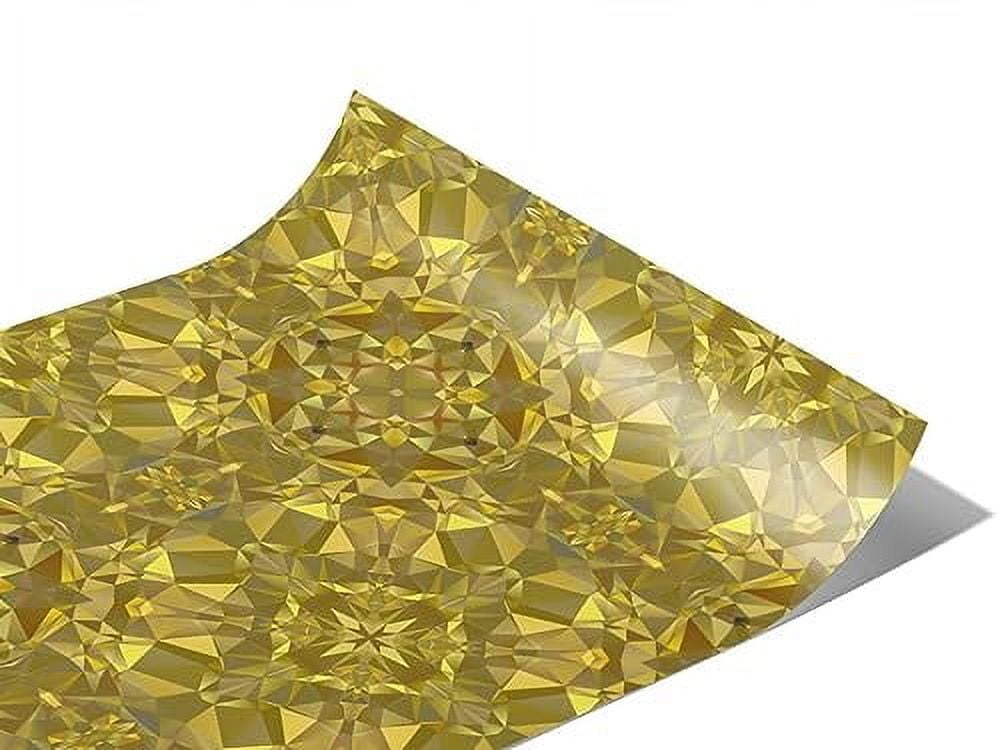 Rwraps Glass Tile Golden Sun Gloss Vinyl Film Wrap 59in x 20ft Vinyl ...