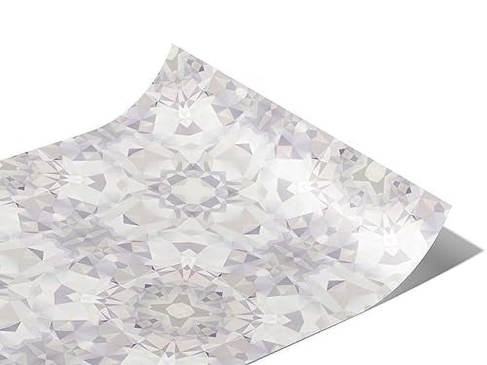 Rwraps Glass Tile Snow Matte Vinyl Film Wrap 59in x 21ft Vinyl Vehicle ...