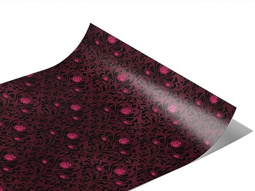 Rwraps Gothic Fuchsia Desire Matte Vinyl Film Wrap 59in x 8ft Vinyl ...