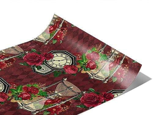 Rwraps Gothic Sunset Timekeepers Matte Vinyl Film Wrap 59in x 7ft Vinyl ...