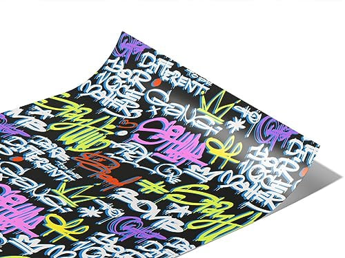 Rwraps Graffiti Your Voice Matters Matte Vinyl Film Wrap 59in x 2ft ...