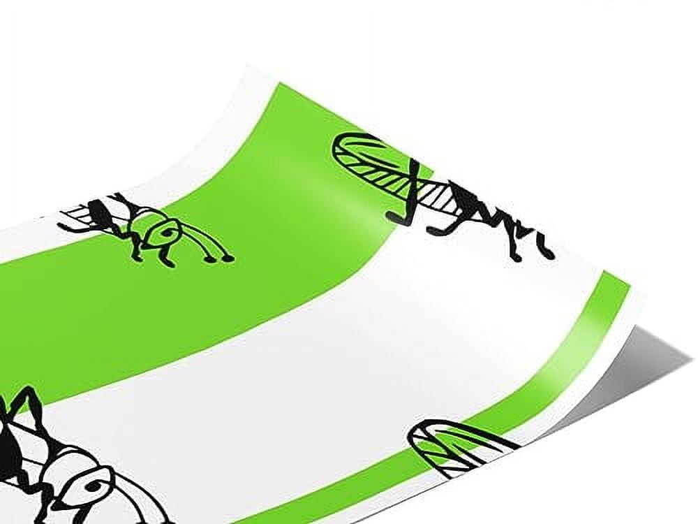 Rwraps Grasshopper Green Locusts Matte Vinyl Film Wrap 59in x 11ft ...