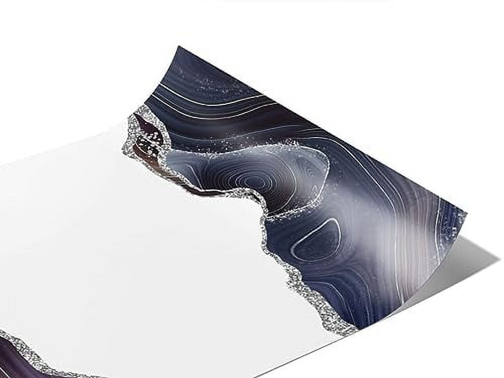 Rwraps Gray Agate Gemstone Actinolite Gloss Vinyl Film Wrap 59in x 19ft ...