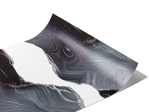 Rwraps Gray Agate Gemstone Obsidian Tears Matte Vinyl Film Wrap 59in x ...