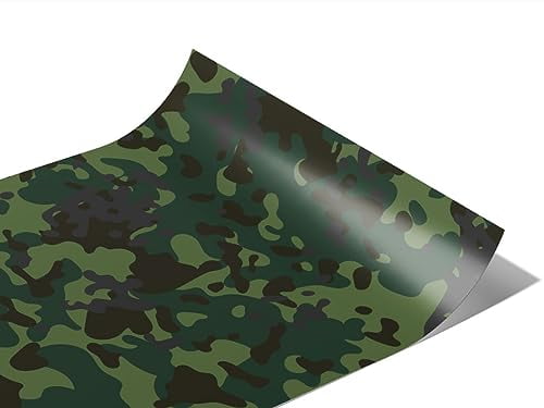 Rwraps Green Camouflage Juniper Multicam Gloss Vinyl Film Wrap 59in x ...