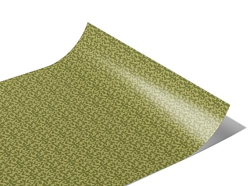 Rwraps Green Camouflage Mono Forest Gloss Vinyl Film Wrap 59in x 7ft ...