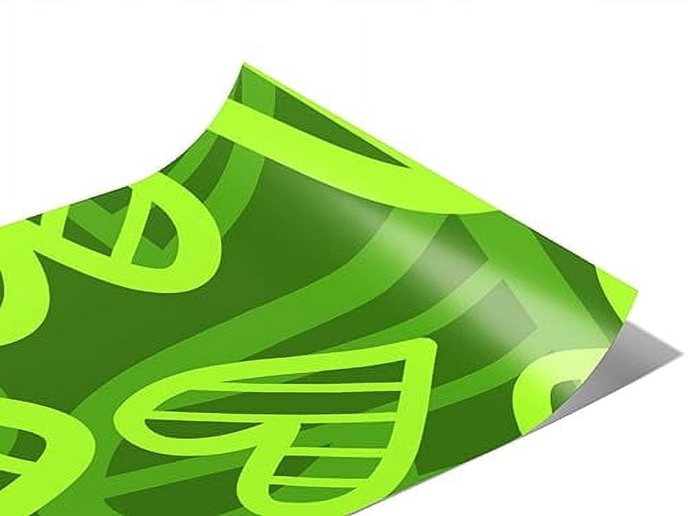 Rwraps Green Heart Loud Proclamations Gloss Vinyl Film Wrap 59in x 10ft ...
