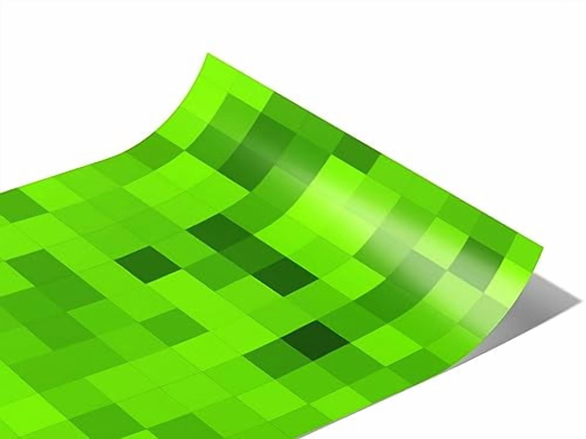 Rwraps Green Pixel Overgrown Lawn Gloss Vinyl Film Wrap 59in x 14ft ...
