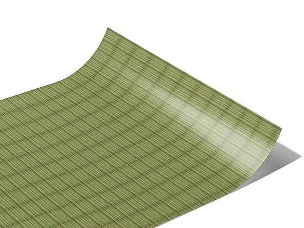 Rwraps Green Wood Plank Horizontal Pickle Matte Vinyl Film Wrap 59in x ...