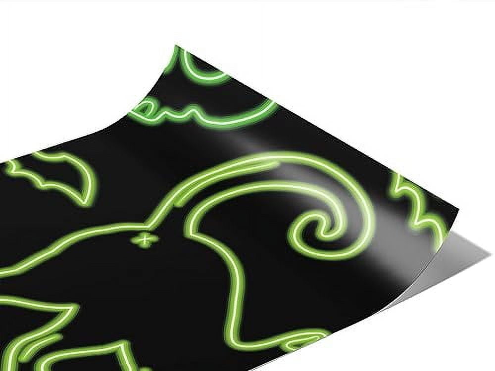 Rwraps Holiday Neon Omens Gloss Vinyl Film Wrap 59in x 7ft Vinyl ...