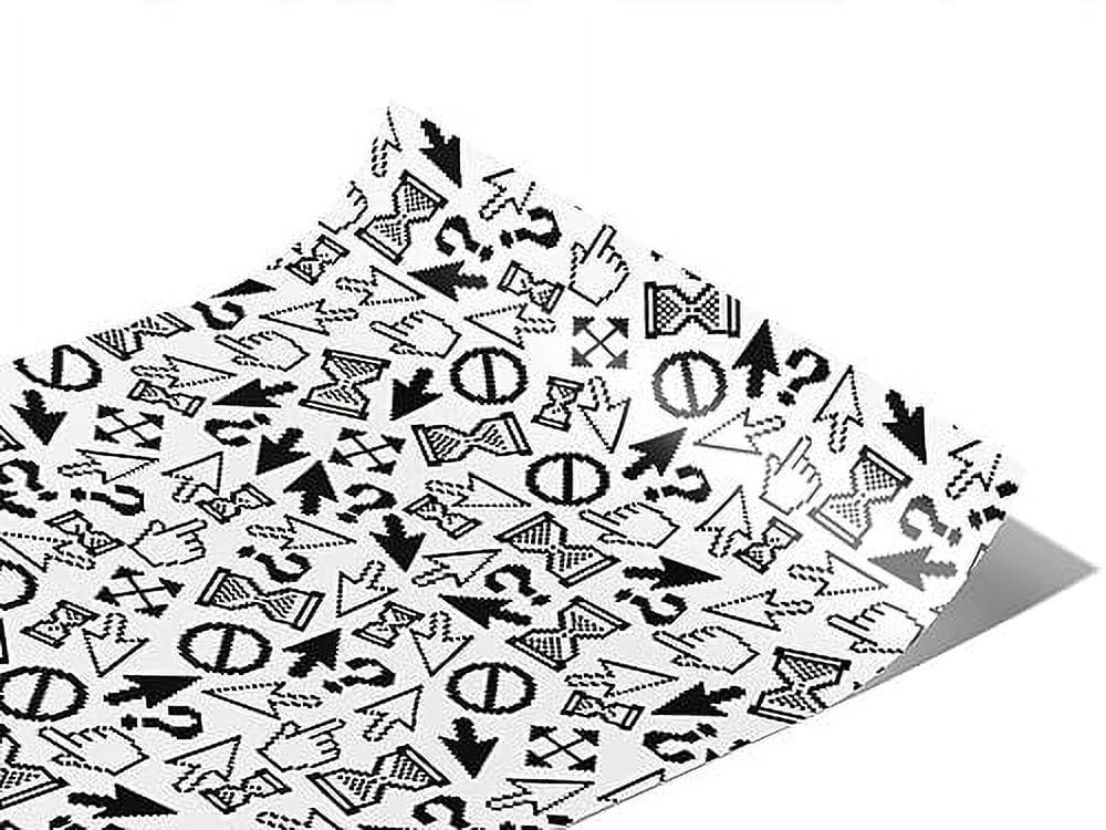 Rwraps Hardware Technology Cursors 1998 Matte Vinyl Film Wrap 59in x ...