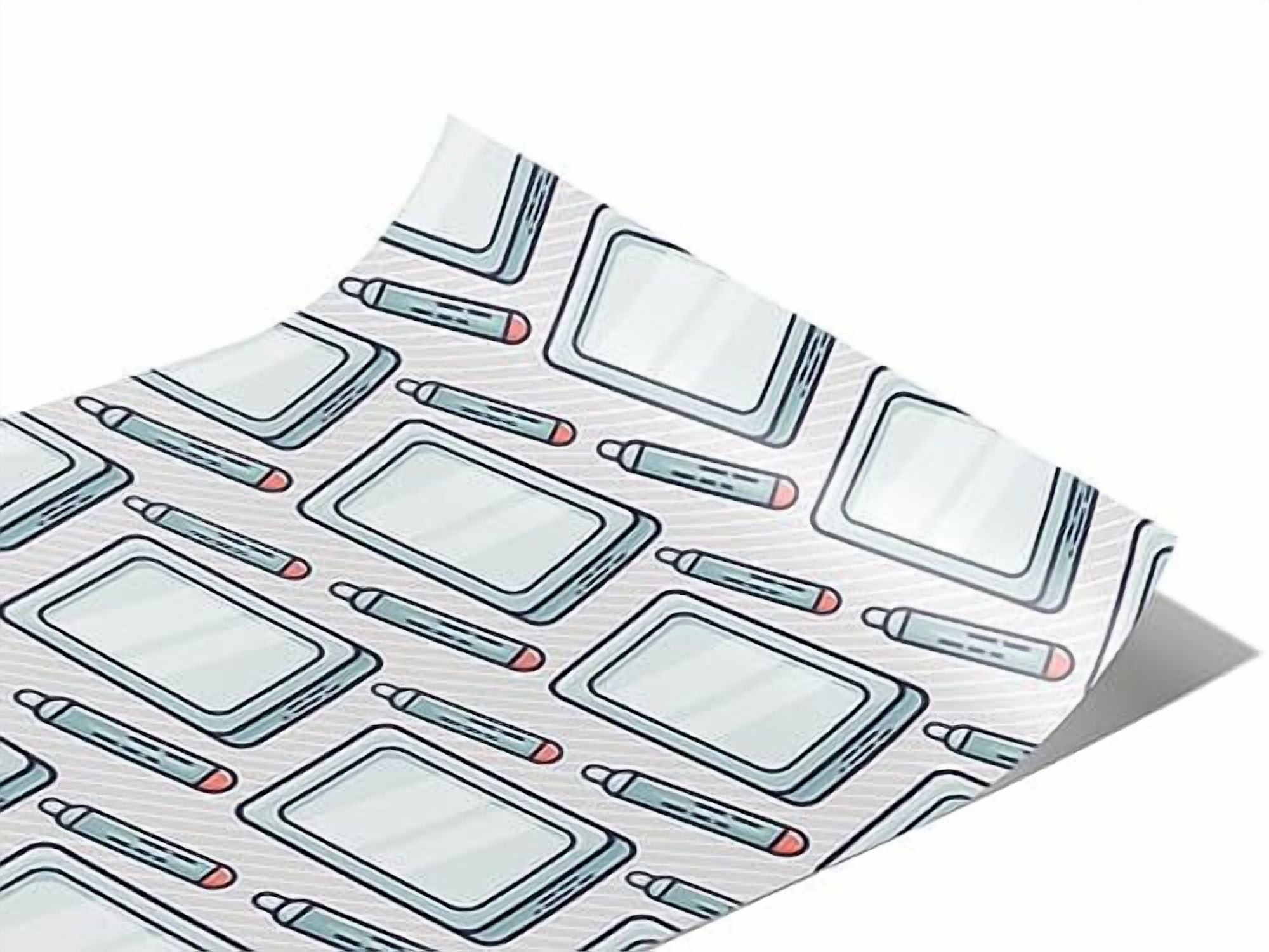 Rwraps Hardware Technology Tablet Time Gloss Vinyl Film Wrap 59in x 8ft ...