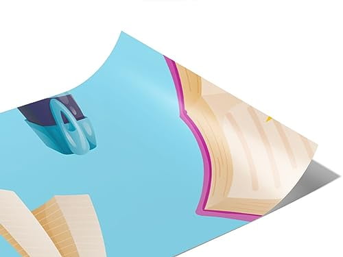 Rwraps Hobby Handwritten Stories Matte Vinyl Film Wrap 59in x 18ft ...