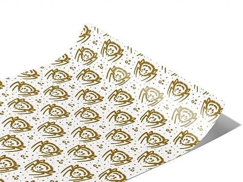 Rwraps Horror Spider Fangs Matte Vinyl Film Wrap 59in x 10ft Vinyl ...