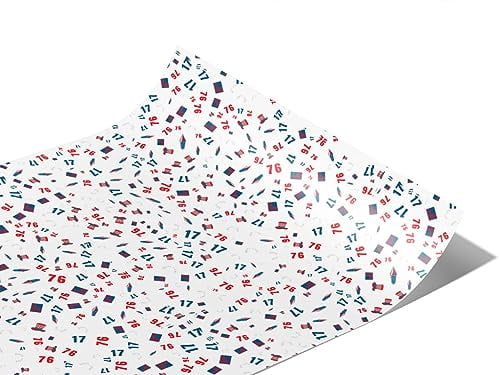 Rwraps Independence Day Americana Celebrate 1776 Matte Vinyl Film Wrap ...