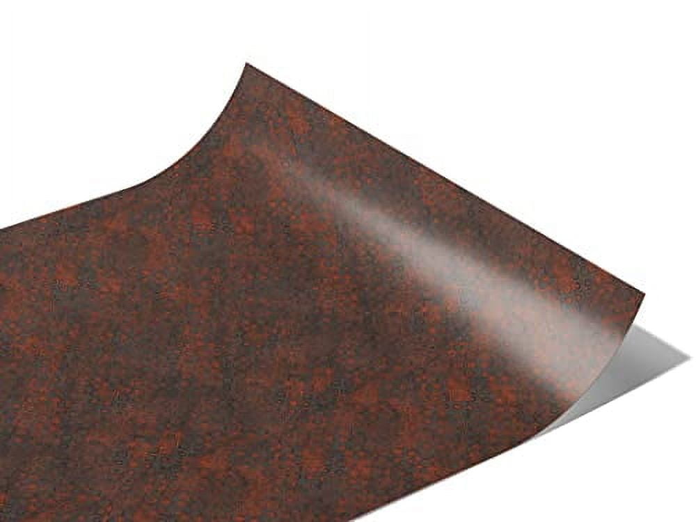 Rwraps Iron Tread Rust Matte Vinyl Film Wrap 59in x 17ft Vinyl Vehicle ...