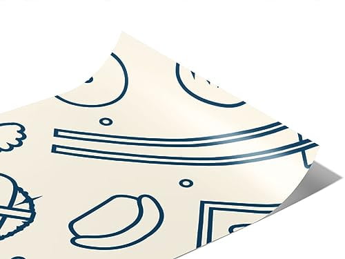 Rwraps Japanese Gyoza Dinner Matte Vinyl Film Wrap 59in x 16ft Vinyl ...