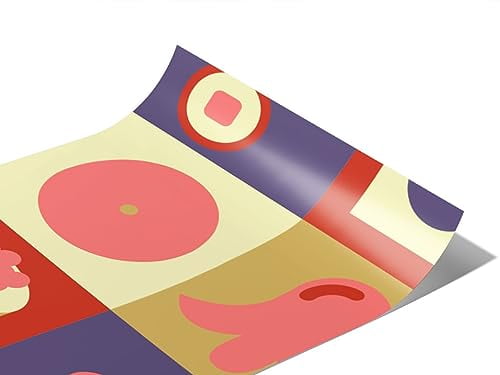 Rwraps Japanese Red Meat Gloss Vinyl Film Wrap 59in x 6ft Vinyl Vehicle ...