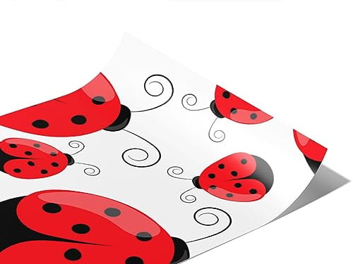 Rwraps Ladybug Cartoon Cuties Matte Vinyl Film Wrap 59in x 16ft Vinyl ...