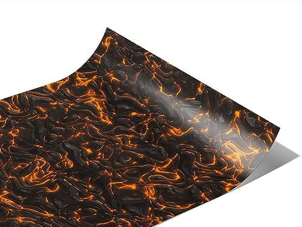 Rwraps Lava Natural Disaster Matte Vinyl Film Wrap 59in x 28ft Vinyl ...