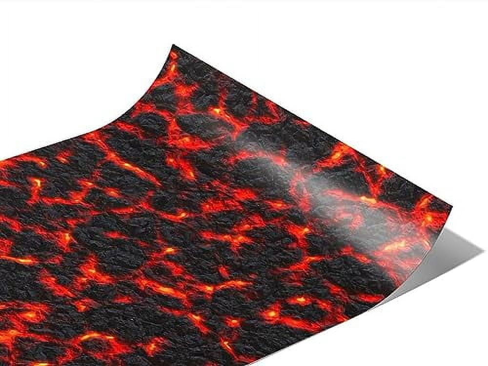Rwraps Lava Natural Explosives Matte Vinyl Film Wrap 59in x 9ft Vinyl ...
