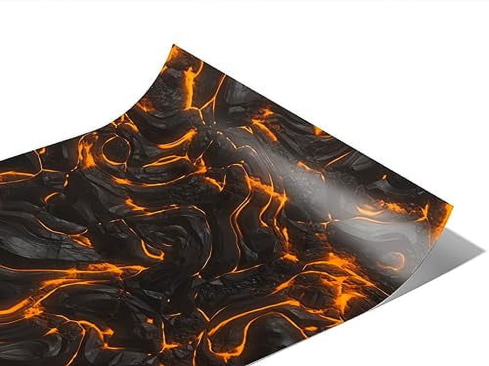 Rwraps Lava Pyroclastic Flow Matte Vinyl Film Wrap 59in x 14ft Vinyl ...