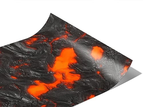 Rwraps Lava Saint Augustine Matte Vinyl Film Wrap 59in x 24ft Vinyl ...