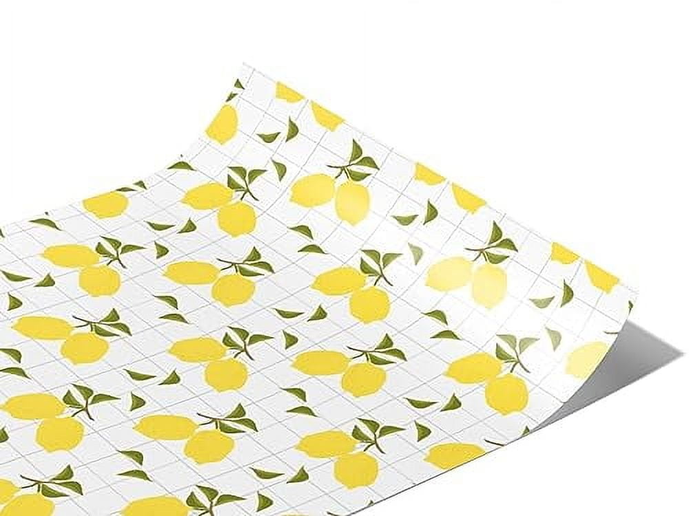 Rwraps Lemon Jaffa Tang Matte Vinyl Film Wrap 59in x 3ft Vinyl Vehicle ...