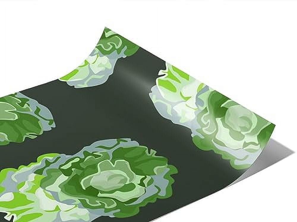 Rwraps Lettuce Vegetable Buttercrunch Butterhead Matte Vinyl Film Wrap ...