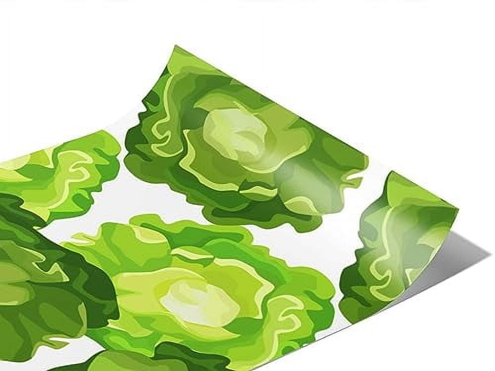Rwraps Lettuce Vegetable Tom Thumb Butterhead Gloss Vinyl Film Wrap ...