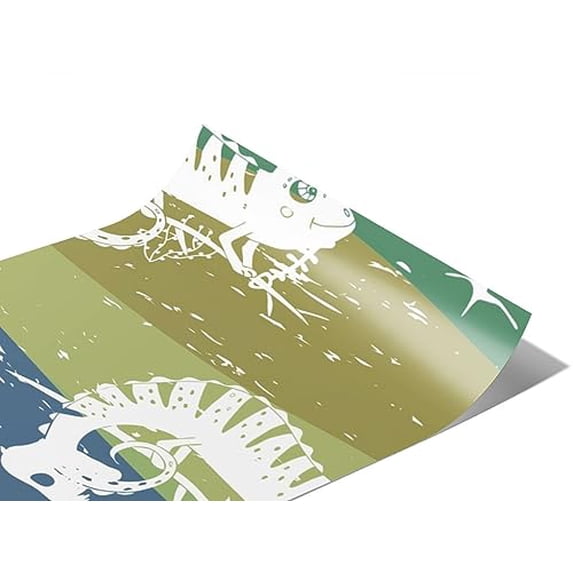 Rwraps Lizard Easygoing Chameleons Matte Vinyl Film Wrap 59in x 4ft ...