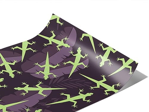 Rwraps Lizard Rainforest Green Matte Vinyl Film Wrap 59in x 16ft Vinyl ...