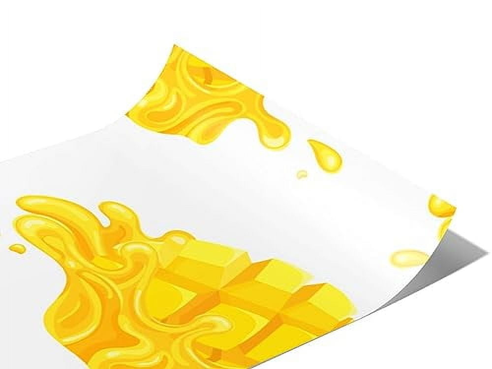 Rwraps Mango Juicy Cubes Matte Vinyl Film Wrap 59in x 24ft Vinyl ...