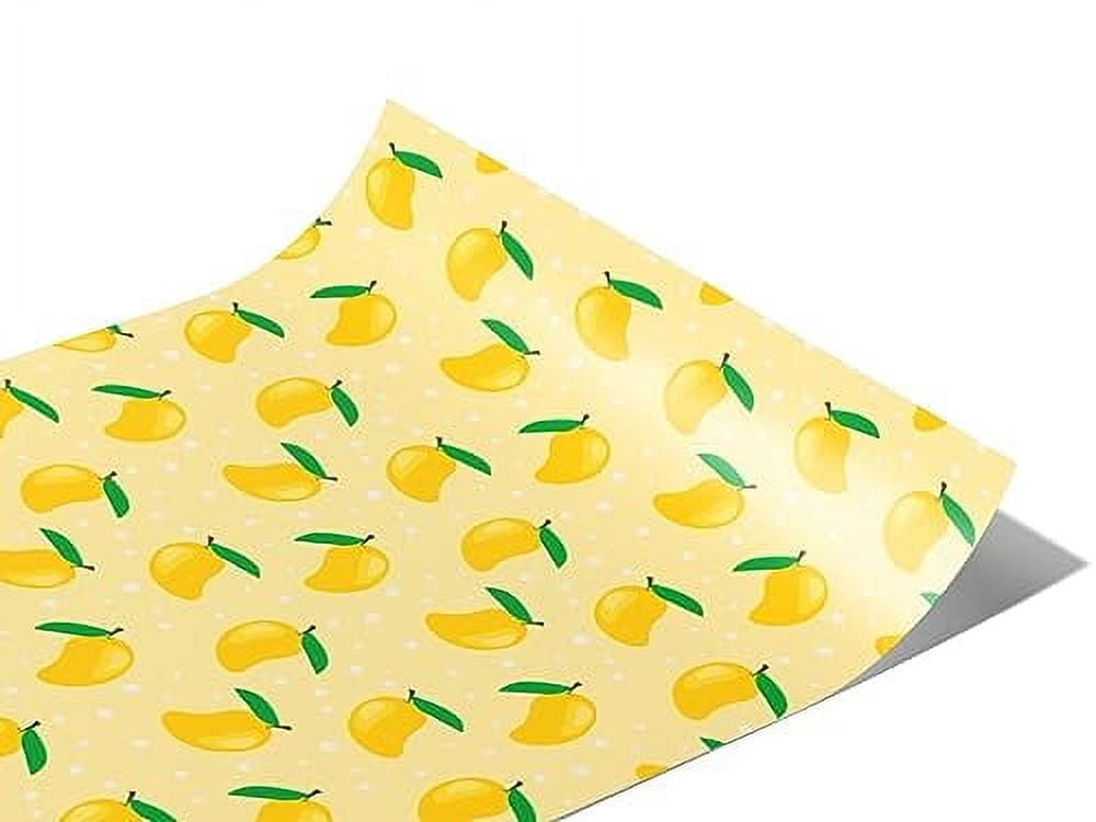 Rwraps Mango Keitt Cultivar Matte Vinyl Film Wrap 59in x 6ft Vinyl ...