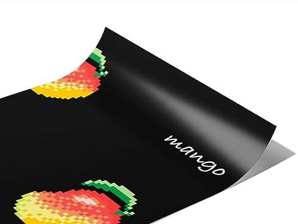 Rwraps Mango Pix-Go Matte Vinyl Film Wrap 59in x 12ft Vinyl Vehicle Car ...
