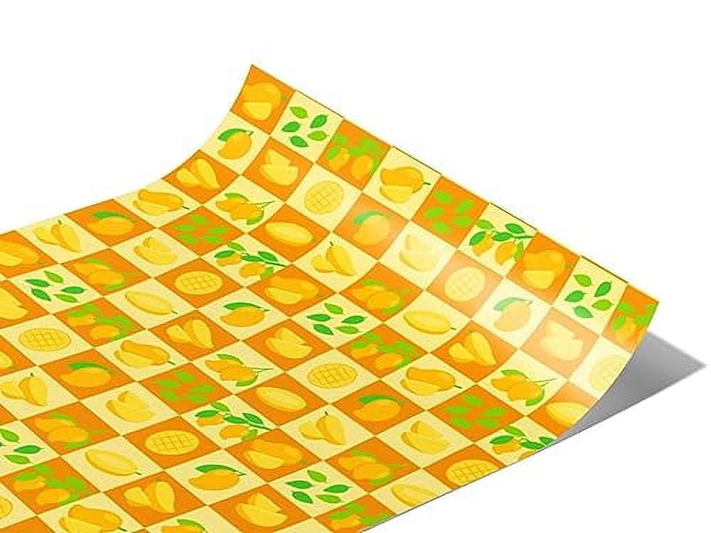 Rwraps Mango Small Earlygold Gloss Vinyl Film Wrap 59in x 16ft Vinyl ...