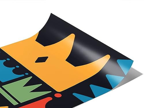 Rwraps Medieval Patterned Crowns Matte Vinyl Film Wrap 59in x 5ft Vinyl ...