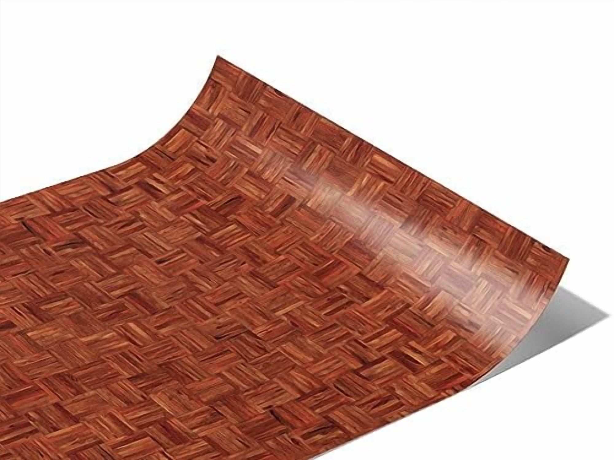 Rwraps Mosaic Parquet Brandy Stain Gloss Vinyl Film Wrap 59in x 4ft ...