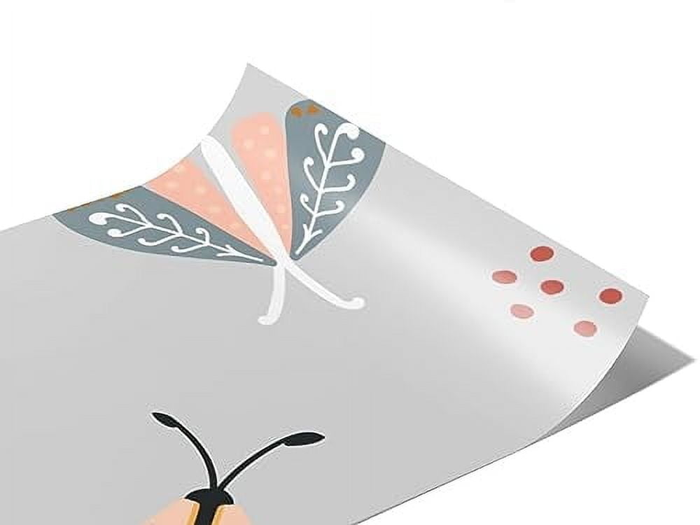 Rwraps Moth Daytime Dreams Matte Vinyl Film Wrap 59in x 5ft Vinyl ...