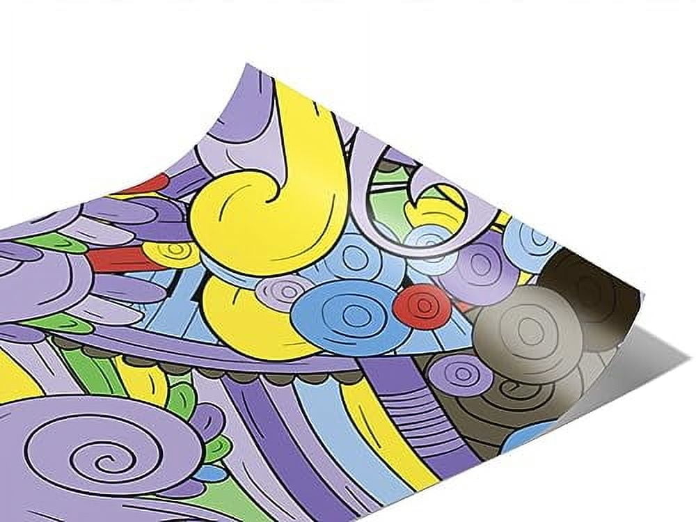 Rwraps Music Lavender Chords Gloss Vinyl Film Wrap 59in x 21ft Vinyl ...