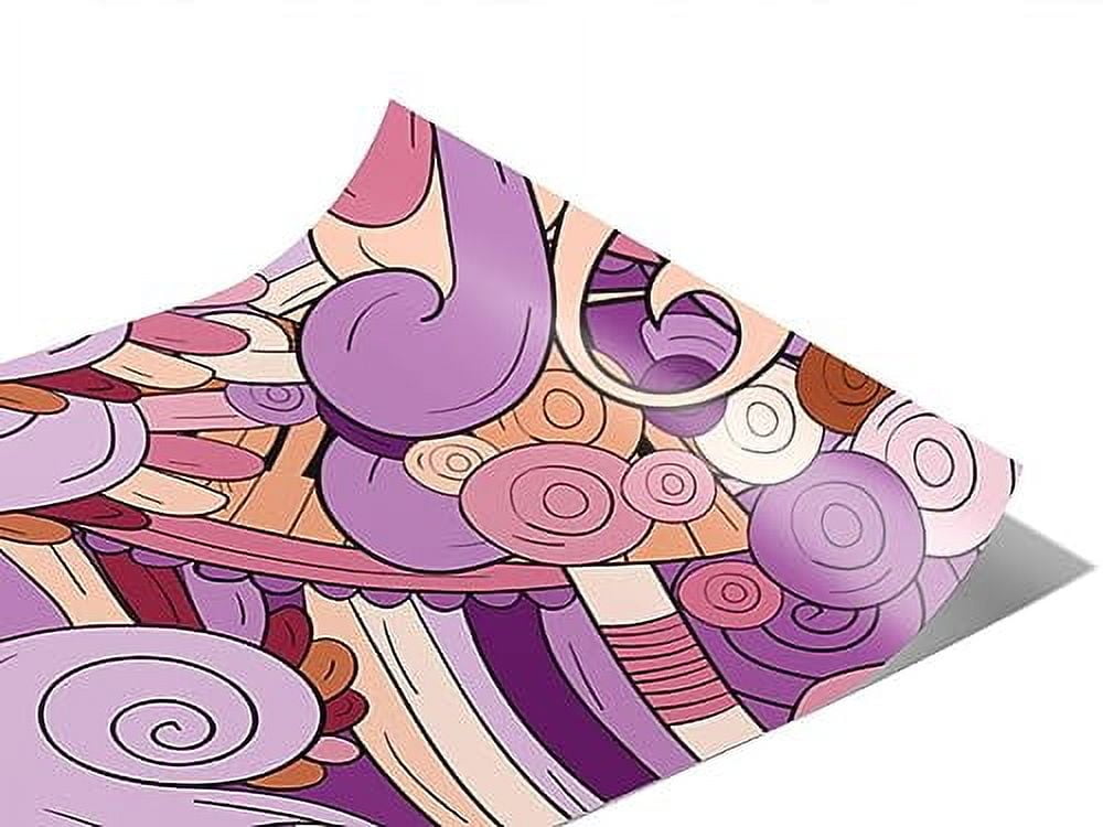 Rwraps Music Peach Chords Gloss Vinyl Film Wrap 59in x 12ft Vinyl ...