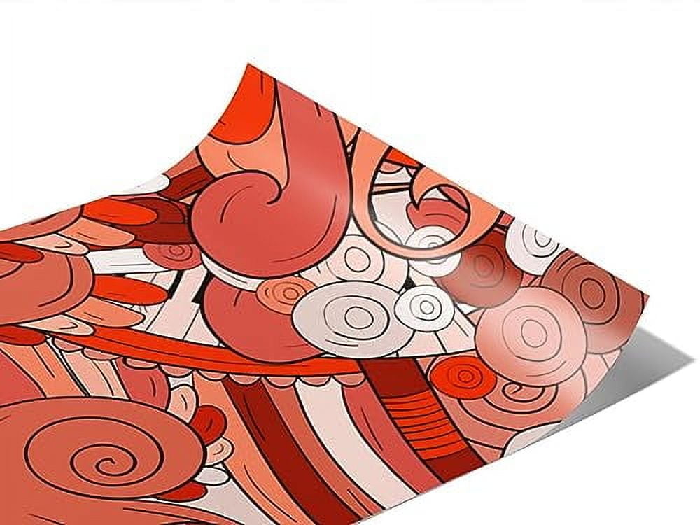 Rwraps Music Rust Chords Matte Vinyl Film Wrap 59in x 16ft Vinyl ...