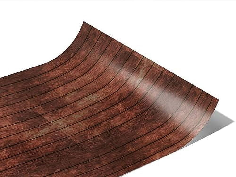 Rwraps Natural Vertical Wood Plank American Walnut Gloss Vinyl Film ...