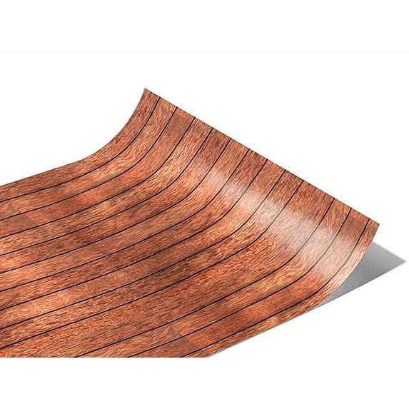 Rwraps Natural Vertical Wood Plank Rustic Chestnut Gloss Vinyl Film ...