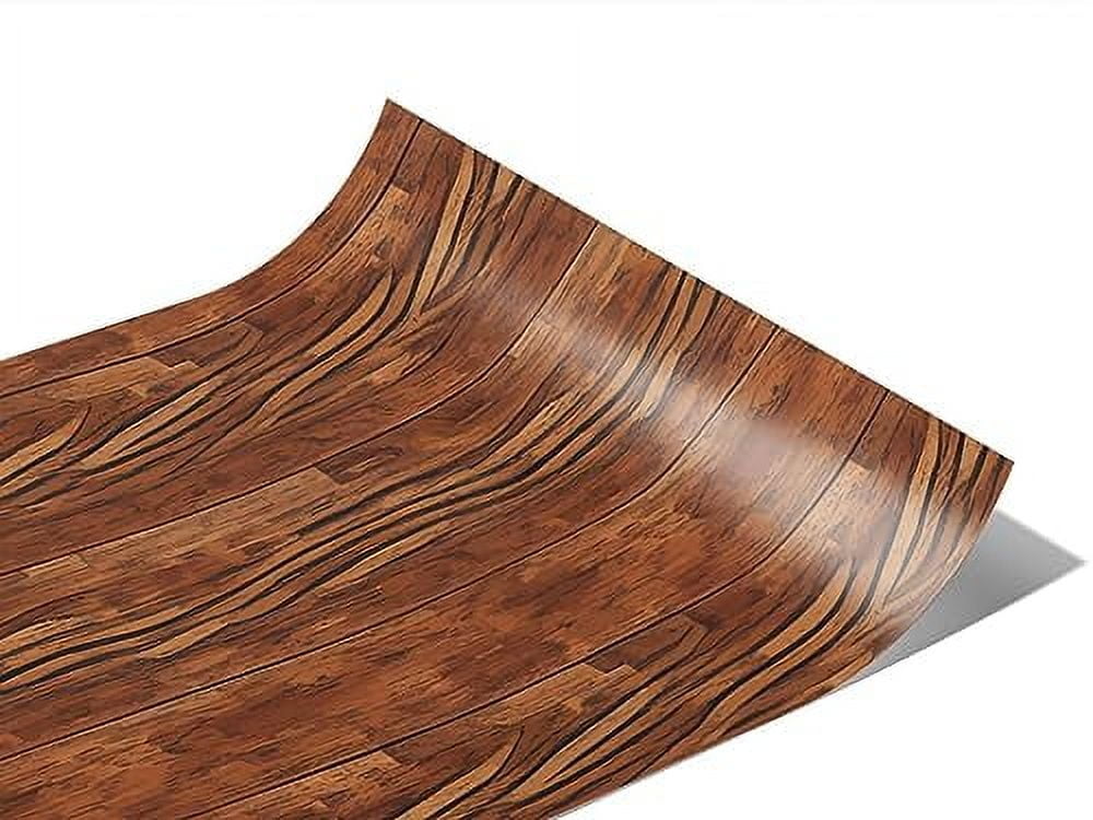 Rwraps Natural Vertical Wood Plank Sanded Down Gloss Vinyl Film Wrap ...