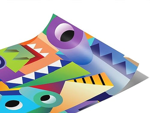 Rwraps Novelty Mosaic Later Alligator Gloss Vinyl Film Wrap 59in x 21ft ...
